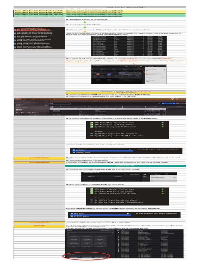 80s Synthpop Vol 2 - Installation Guide and Links WaveState | PDF ...