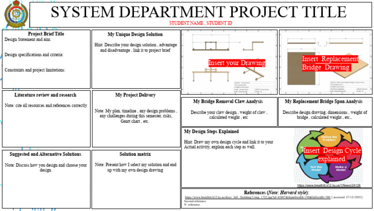 Systems Poster Template - For Artifact 1 - 2 | PDF