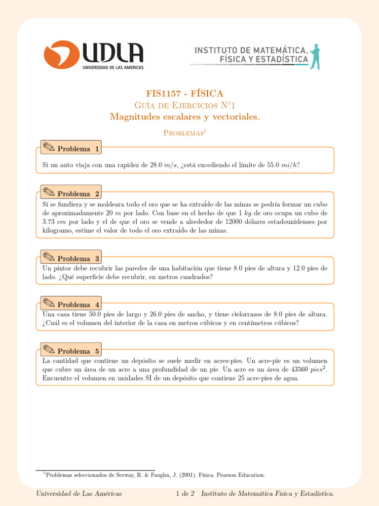 5 FIS1157 C1 Gu ¡A 1 | PDF | Métodos y materiales de enseñanza