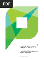 PaperCut Migration | PDF | Server (Computing) | Microsoft Windows
