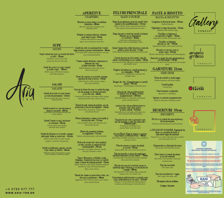 Menu Aria Dec 2023 Web | PDF