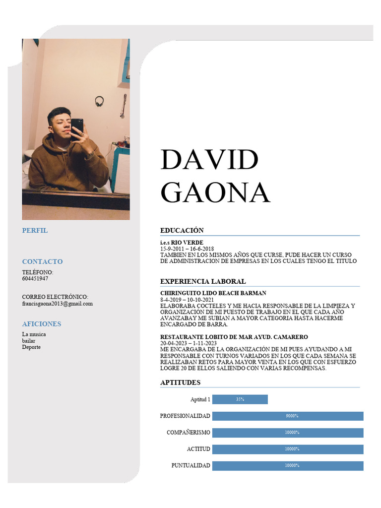 David Gaona | PDF