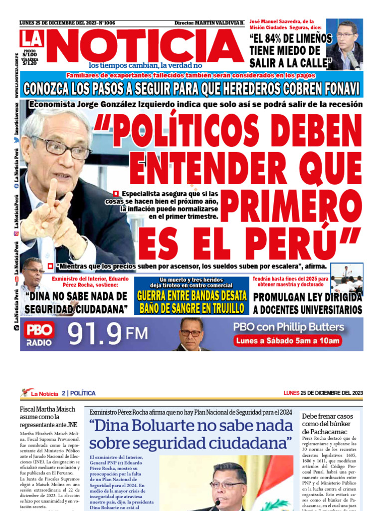 Lima - La Noticia | PDF