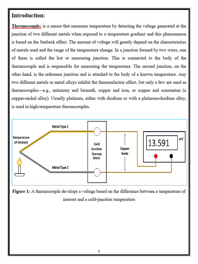 Thermocouples | PDF | Thermocouple | Electricity