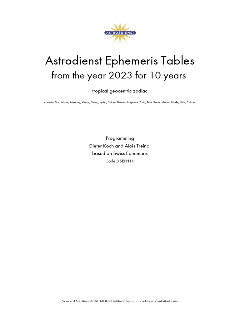 Astro D5eph10 Maria.58402.167506 | PDF | Planets In Astrology ...