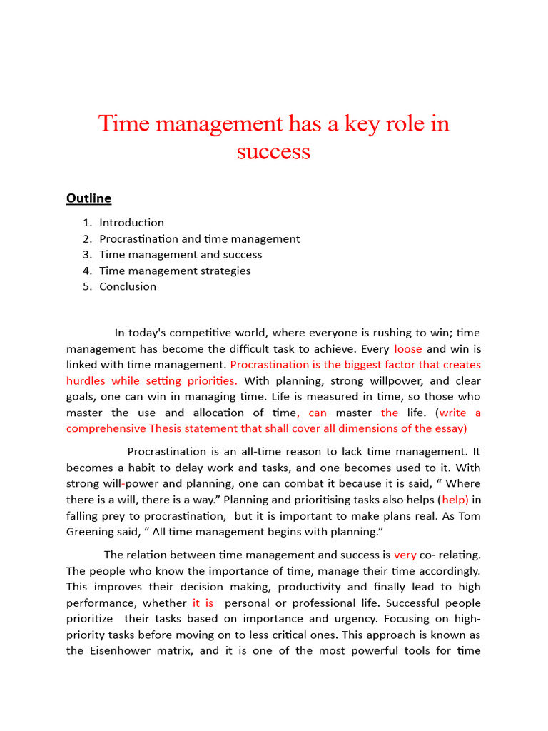 time mgt | PDF | Time Management | Professional Skills