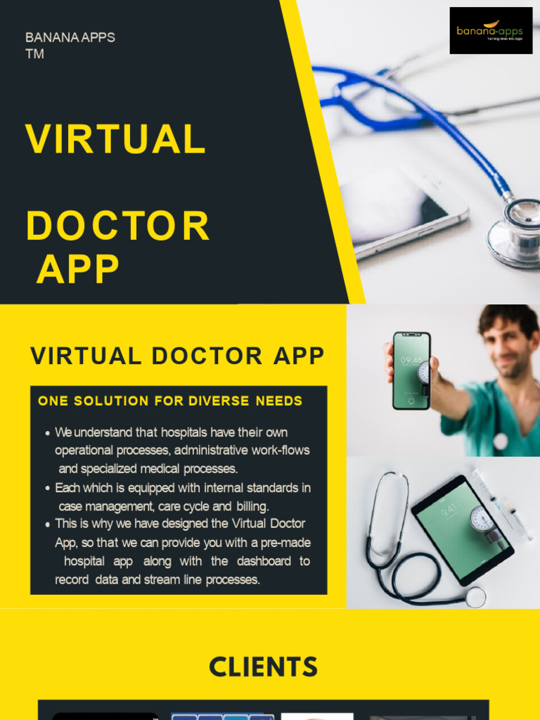 Virtual Doctor App for Hospitals | PDF | Mobile App | General Practitioner
