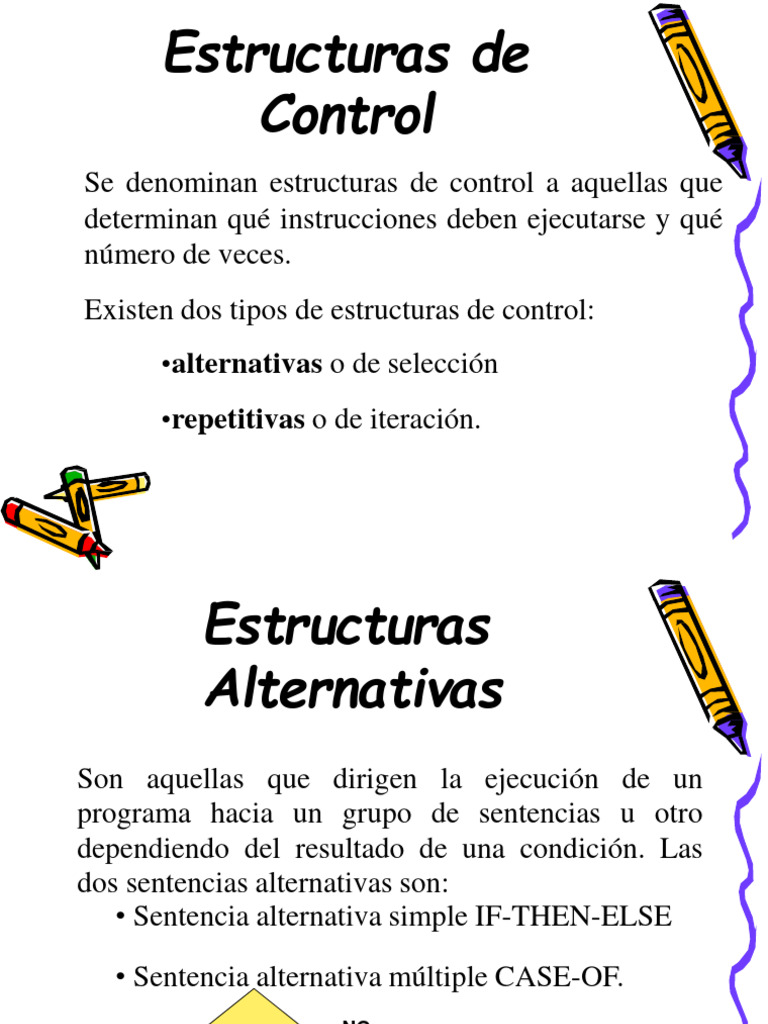 Estructuras de Control | PDF | Matemáticas | Informática