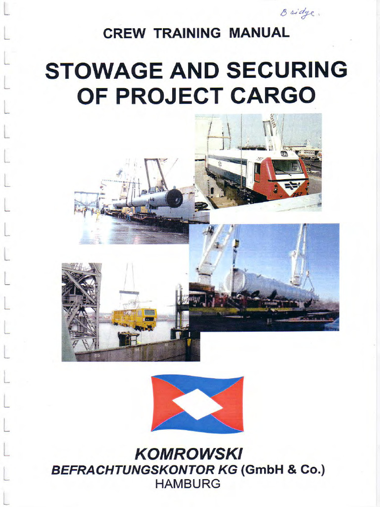 Stowage & Securing of Project Cargo (RICKMERS) | PDF