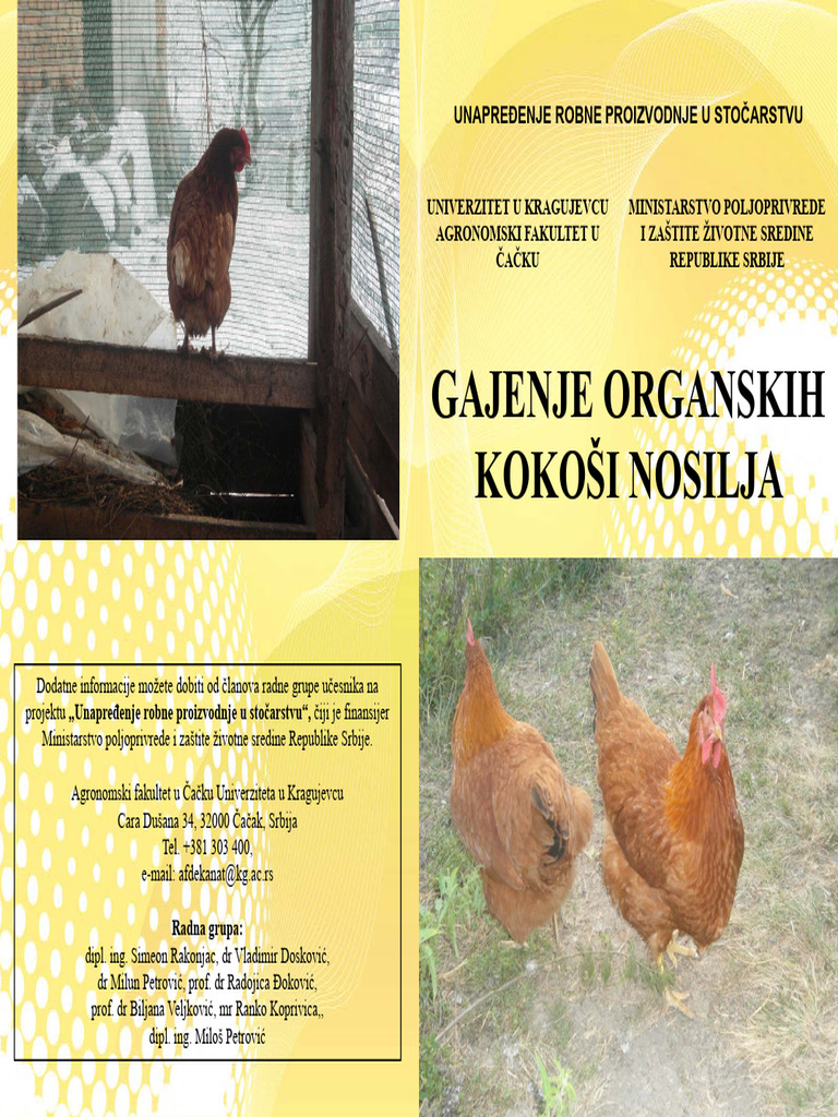 Organsko zivinarstvo | PDF