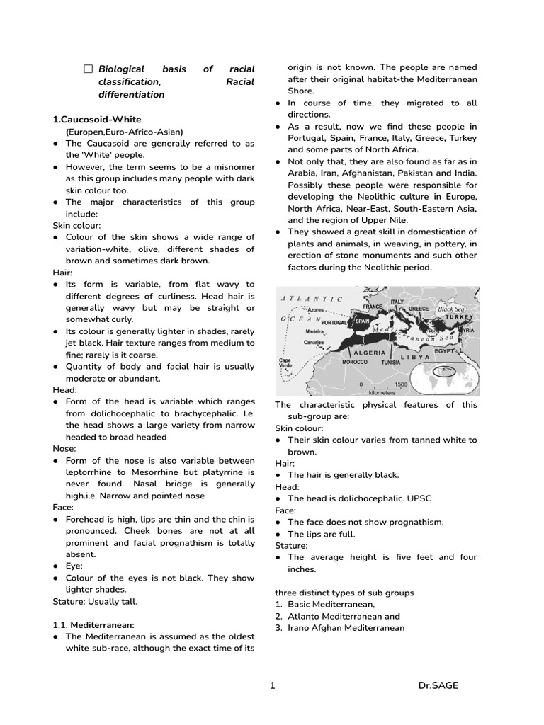Racial Classification | PDF | Human Nose | Hair