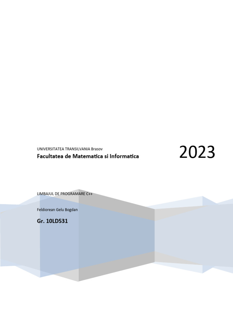 REferat Word | PDF