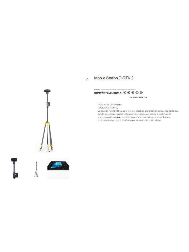 D-RTK 2 High Precision GNSS Mobile Station | PDF
