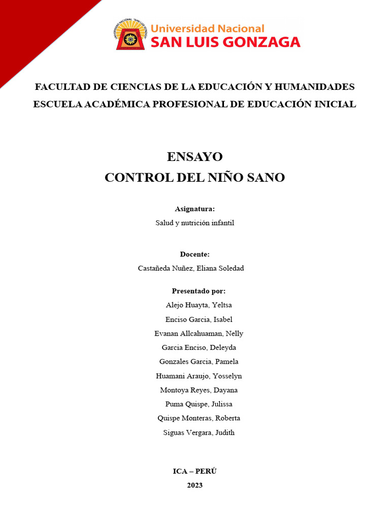 Ensayo 2 | PDF
