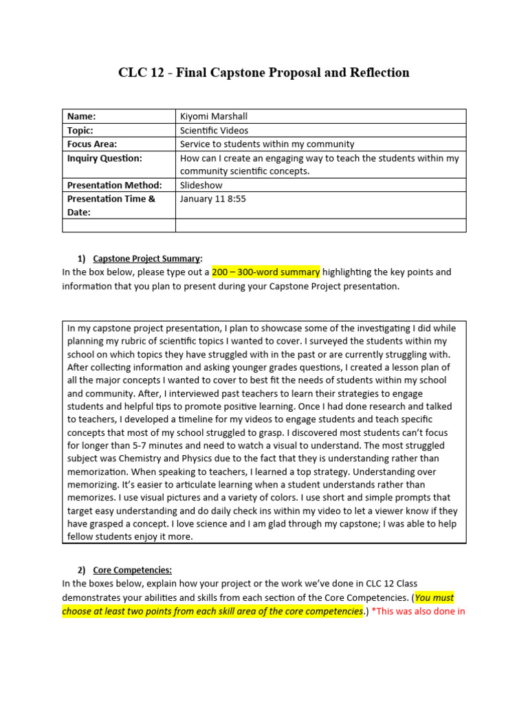 Capstone | PDF