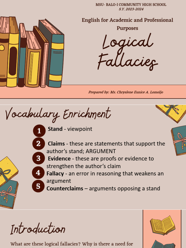 Logical Fallacies | Download Free PDF | Fallacy | Argument