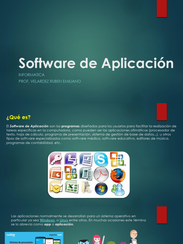 Software de Aplicacion | PDF