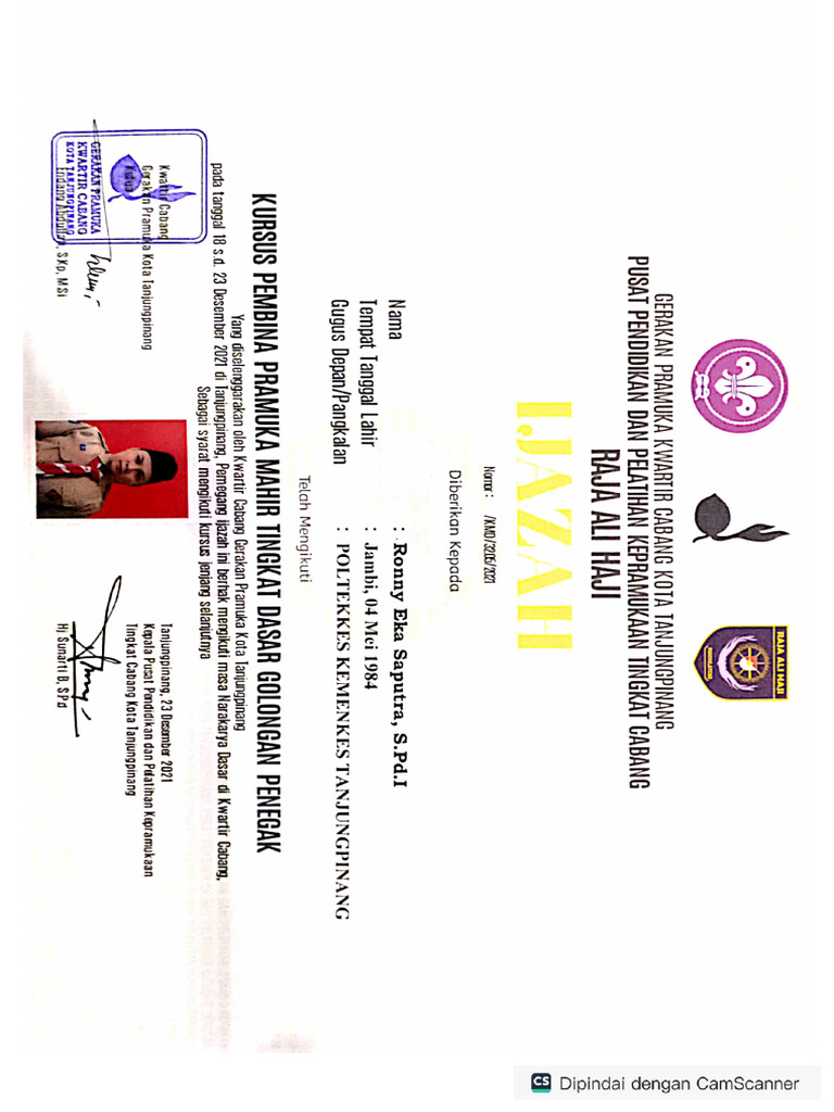 Ijazah KMD 2021 | PDF