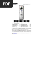 Manual Universal Remote Control I-JMB YX-3003-BL PDF | PDF ...