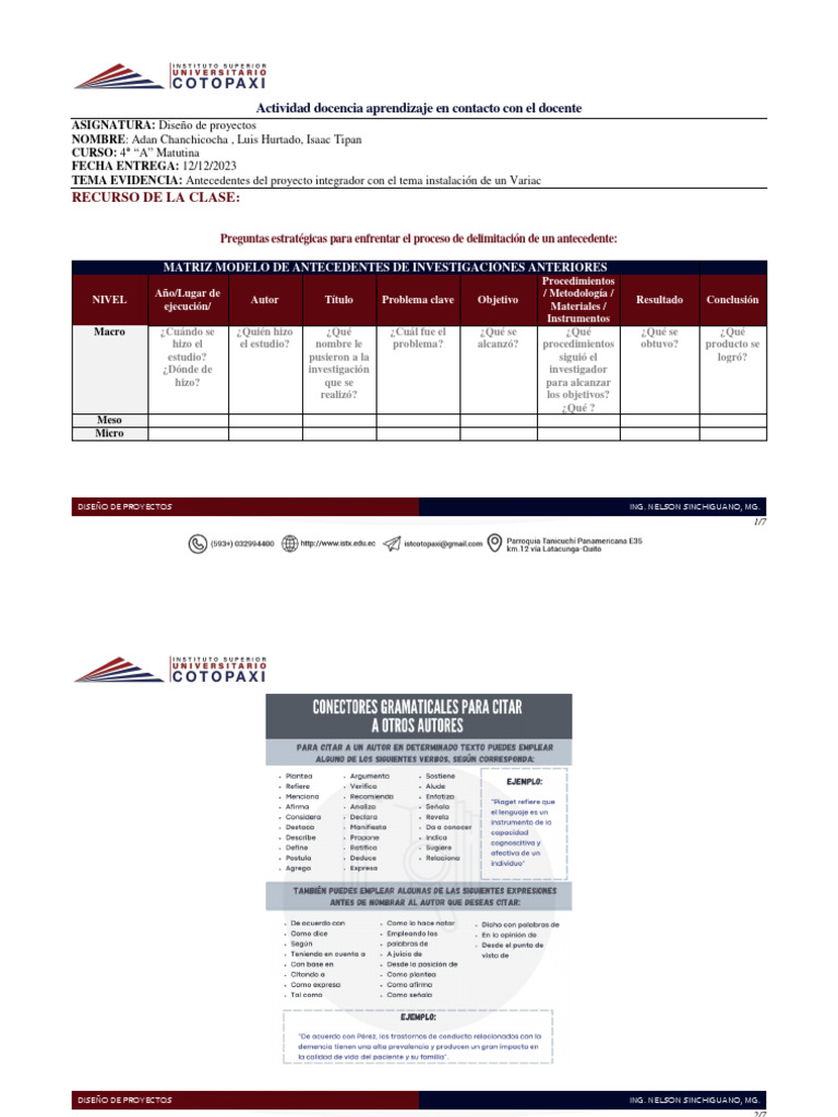 Proyecto Integrador 4 Pdf
