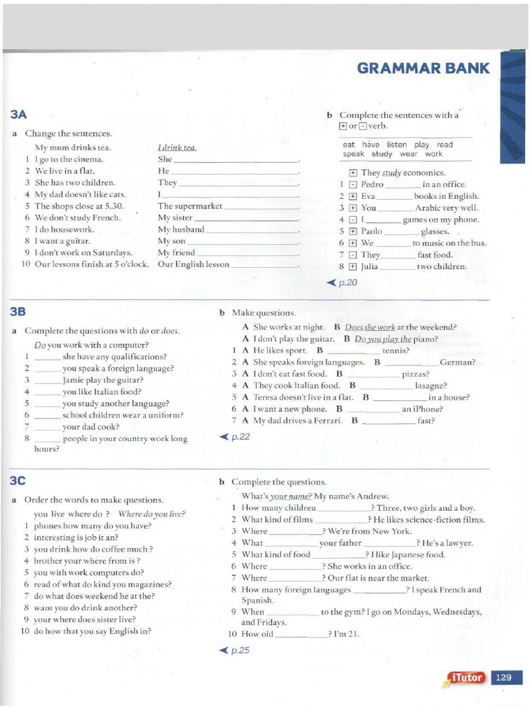 Present Simple | PDF