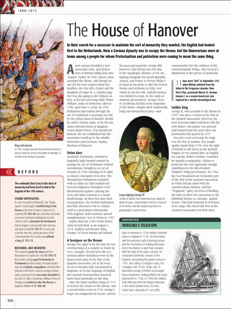 The House of Hanover BOOK | PDF | Charles Edward Stuart | Jacobitism