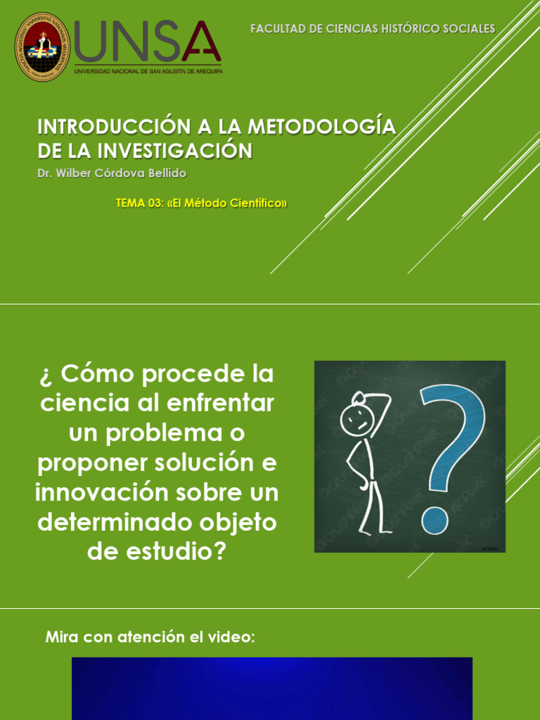 T3. MÉTODO CIENTÍFICO - PPT | PDF | Método científico | Busqueda empirica
