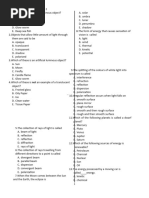Year 8 Physics Test Questions and Answers | PDF