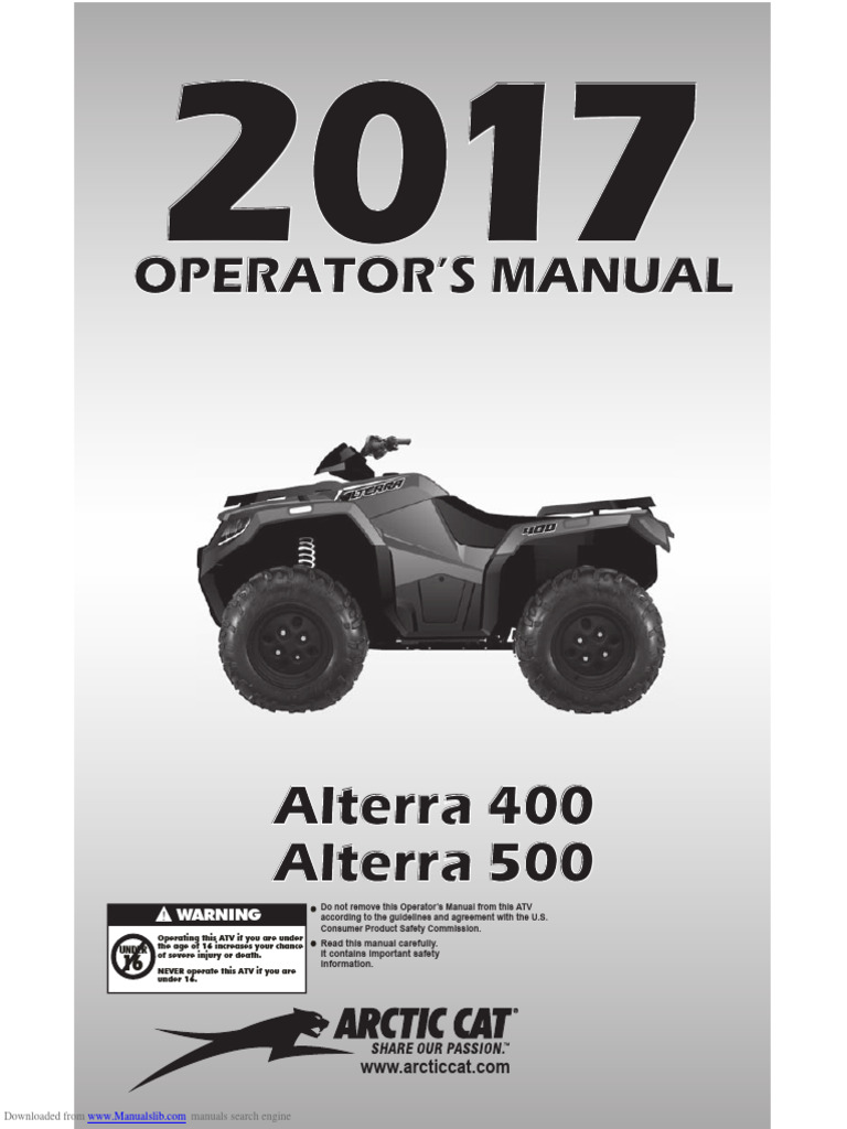 Alterra 400 2017 | PDF