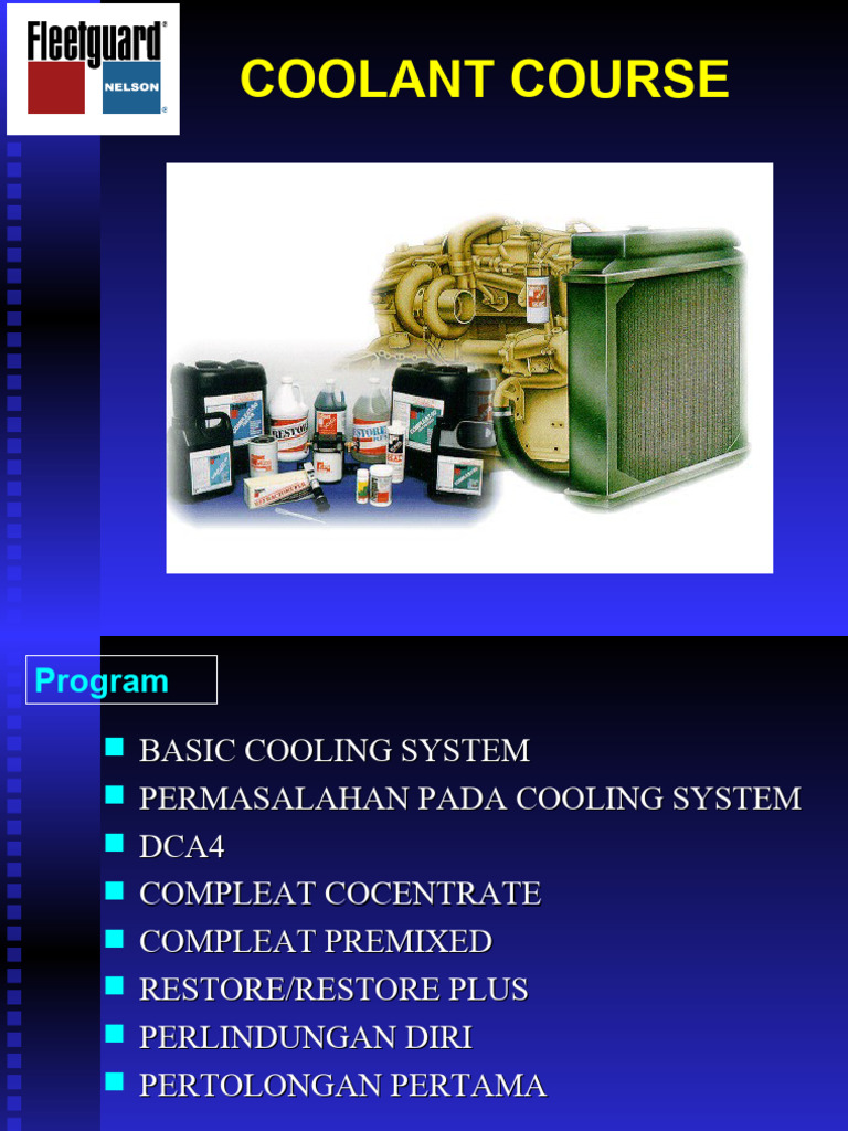 Coolant Presentation Neo Modul | PDF