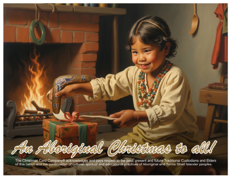 Aboriginal christmas christmas card | PDF