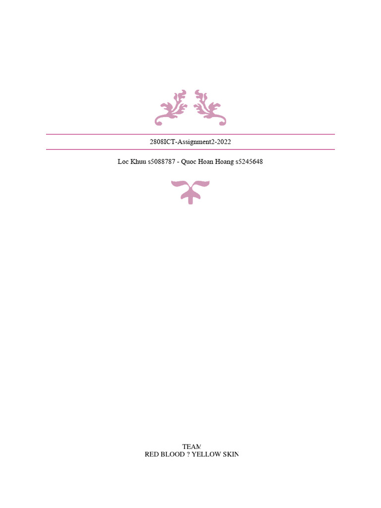 Assignment 2 Document | PDF | Http Cookie | Security