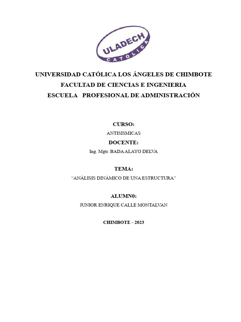 Análisis Dinámico y Excentricidad en Estructuras | PDF | Ingeniería Sísmica