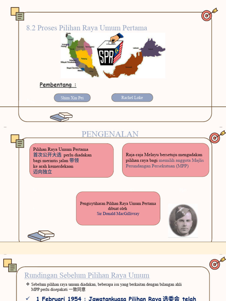 8.2 Proses Pilihan Raya Umum Pertama | PDF