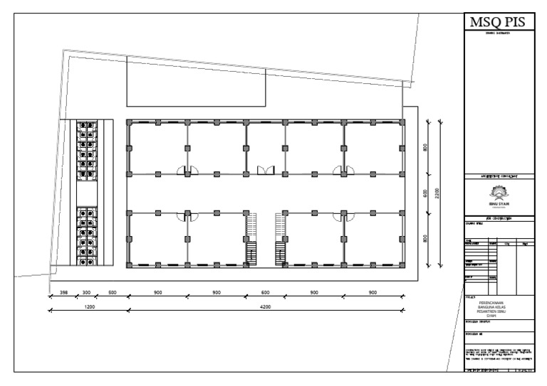 Master Plan Asrama | PDF