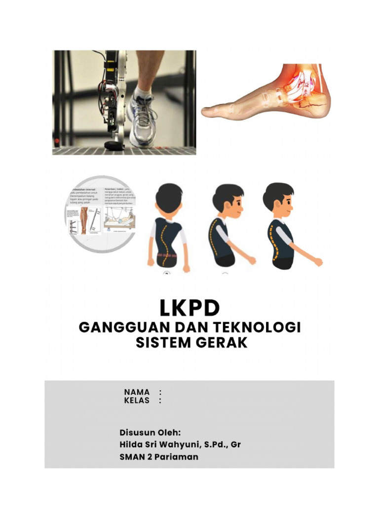 LKPD Sistem Gerak (Gangguan Dan Teknologi Sistem Gerak) | PDF