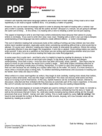 Talk For Writing Guidance | PDF