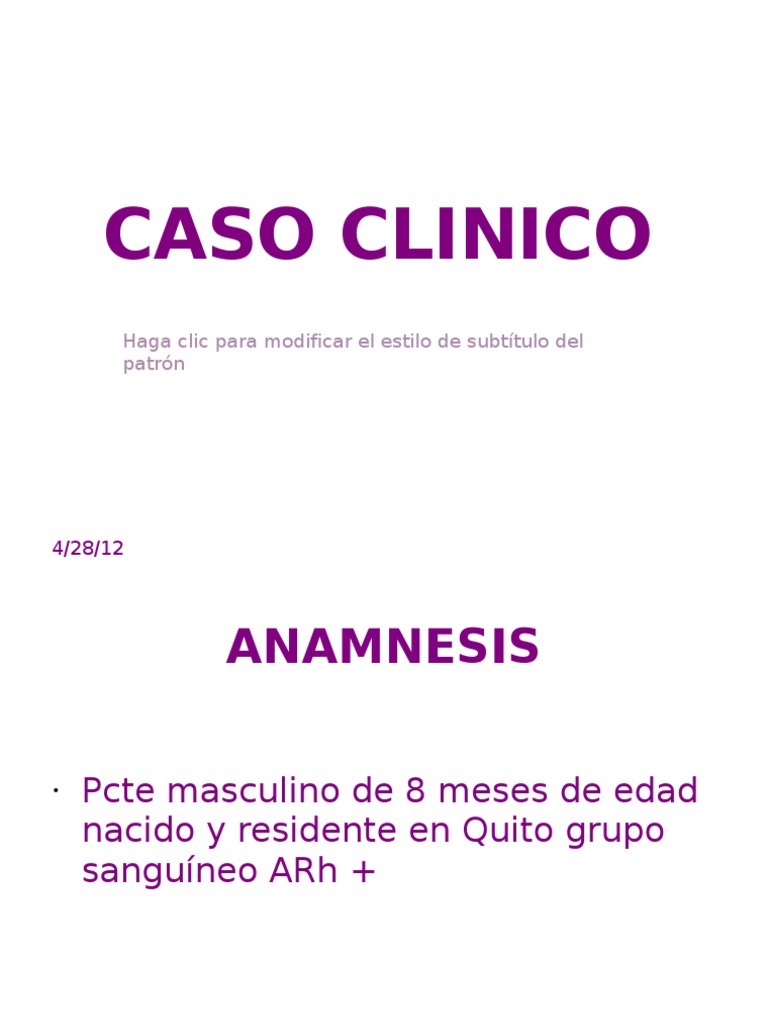 Caso clínico: diagnóstico y tratamiento de crup | PDF