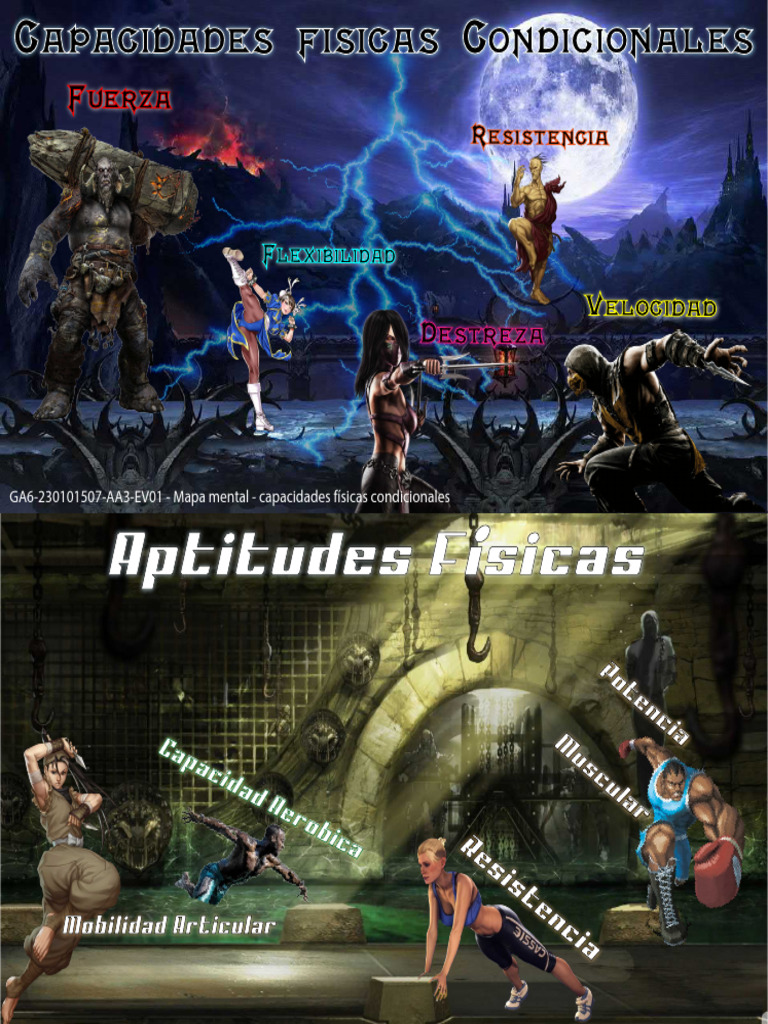 GA6-230101507-AA3-EV01 - Mapa Mental Capacidades Físicas - Optimized | PDF
