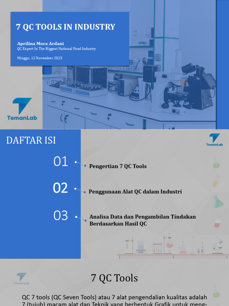 Training 7 QC Tools in Industry | PDF