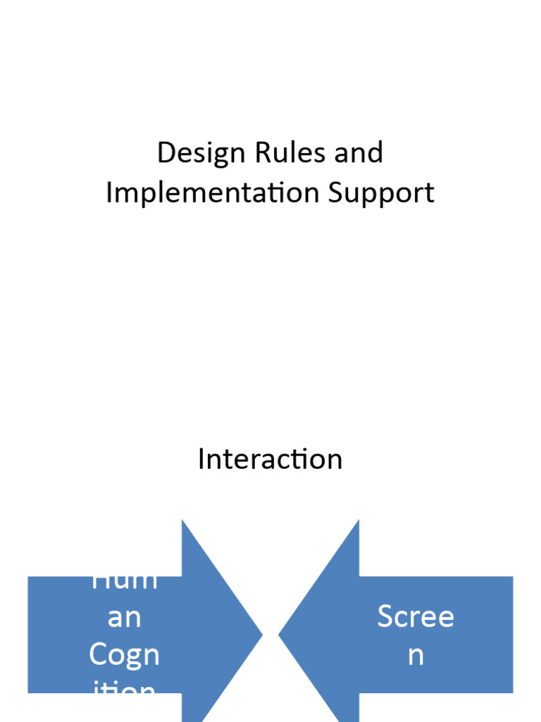 HCI Class 3 | PDF | User Interface | Human–Computer Interaction