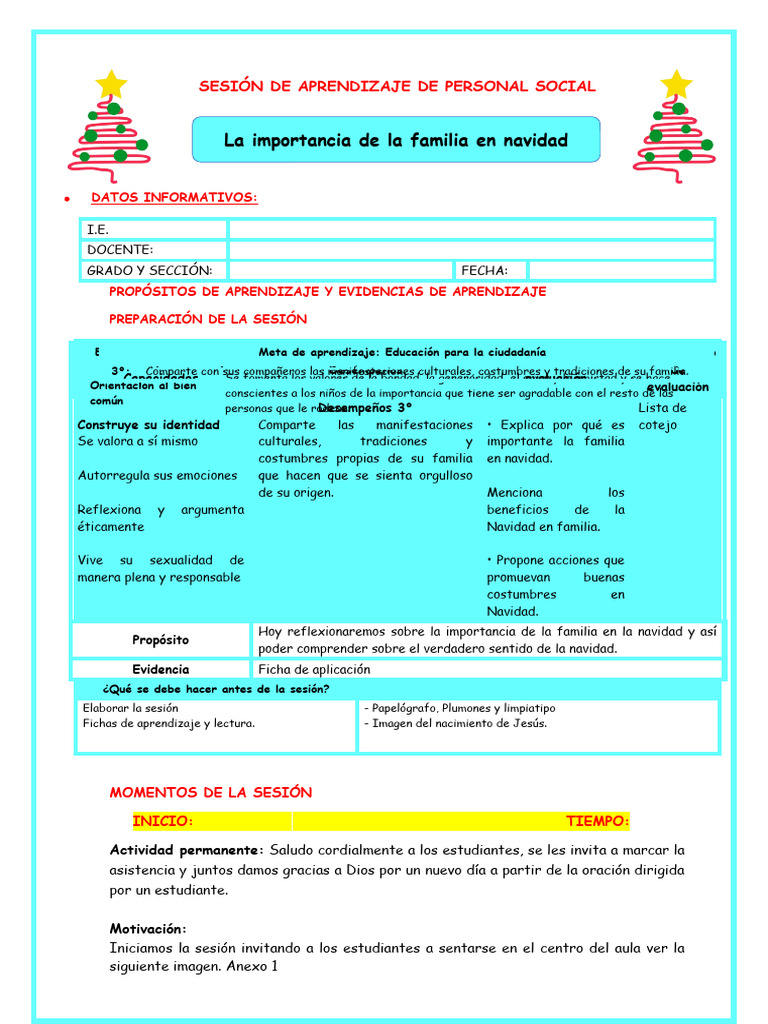 Importancia de la Navidad en Familia | PDF | Amor | Navidad