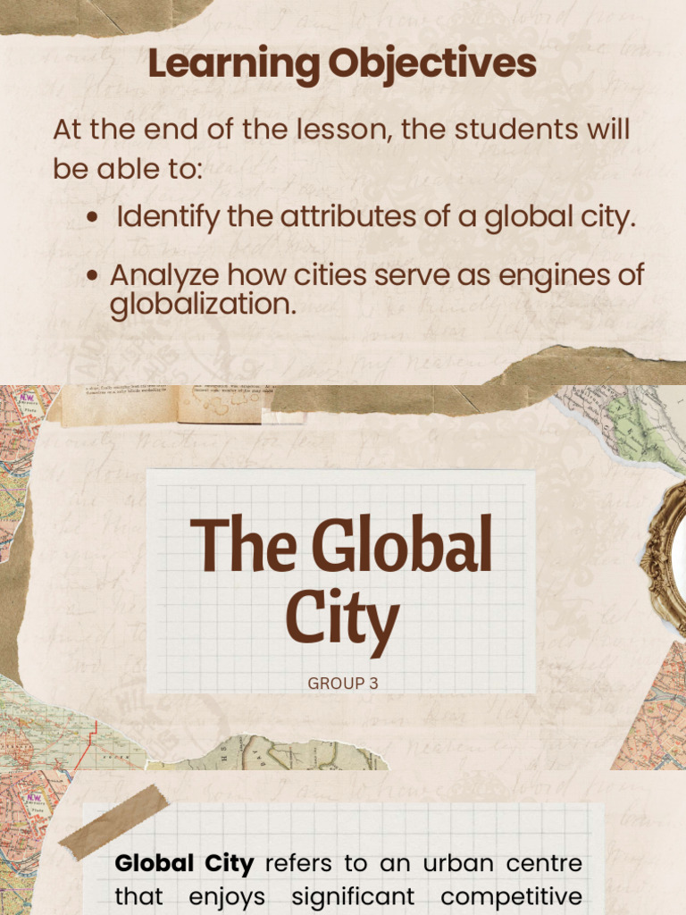 SS113 - The Global City | PDF