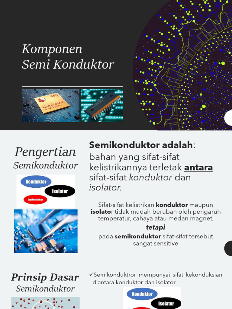 Pengertian dan Jenis Semikonduktor | PDF