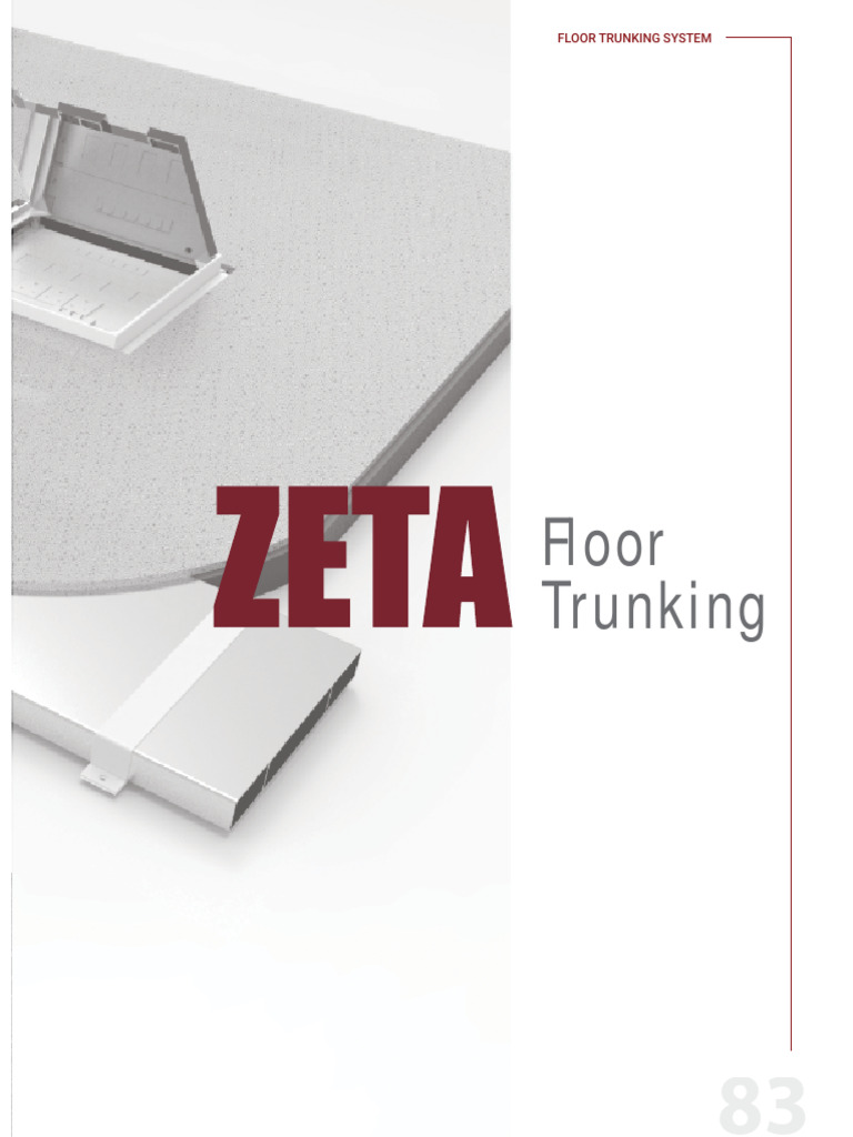 Floor Trunking | PDF | Building Engineering | Materials
