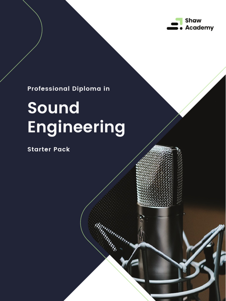 Sound Engineering Starter Pack | PDF | Audio Engineer | Microphone
