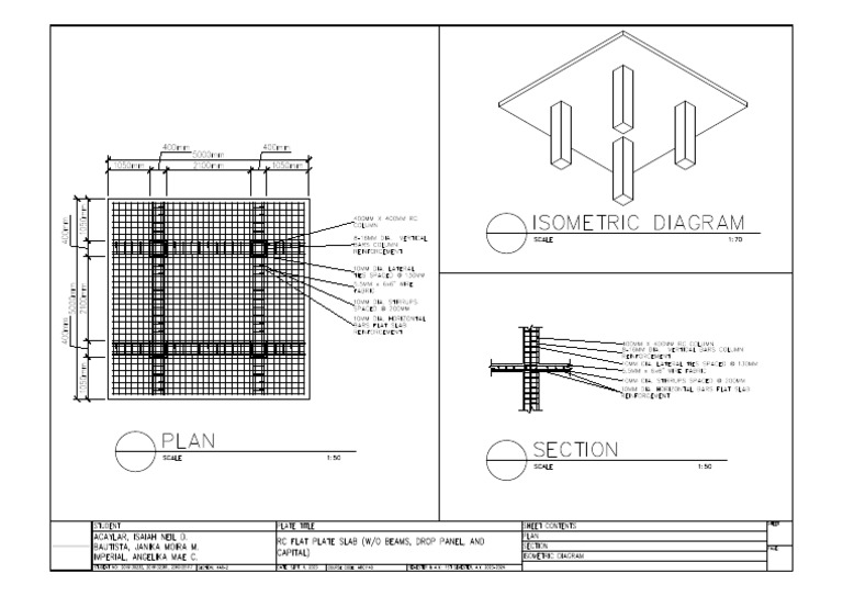 RC Flat Slab Wo | PDF