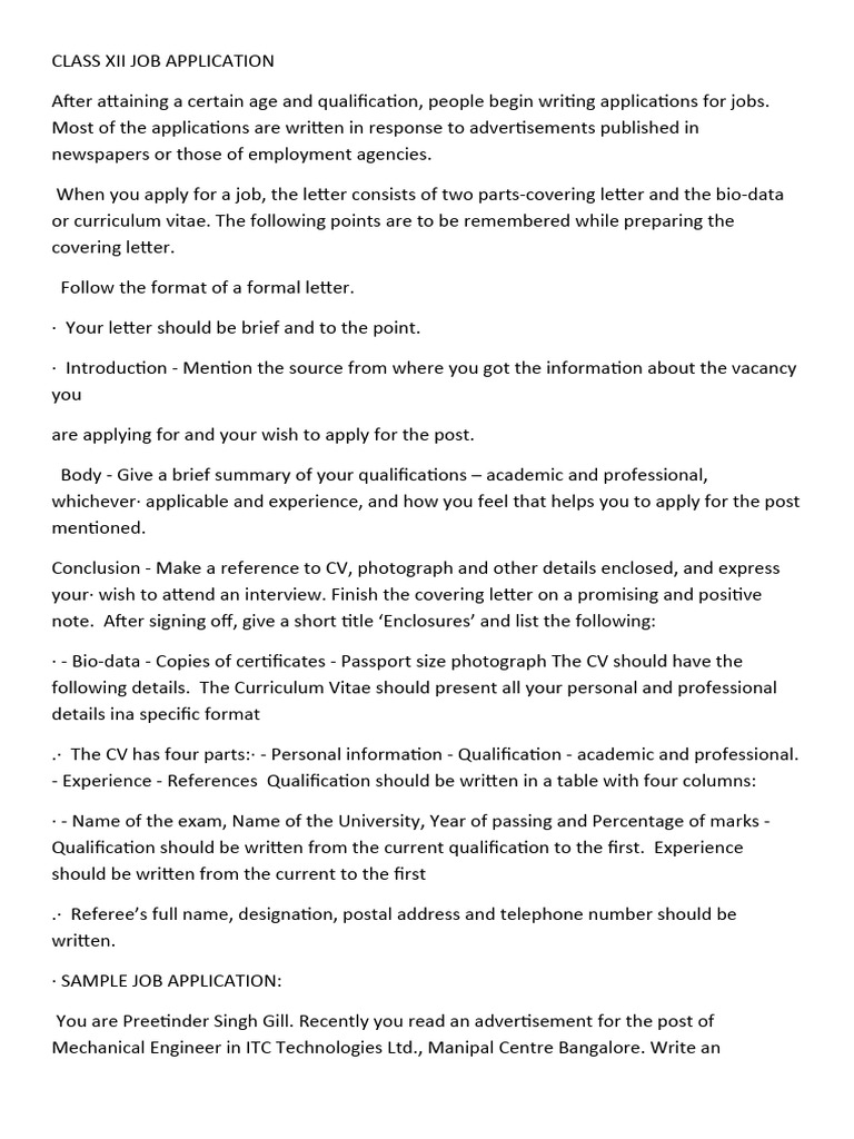 Mechanical Engineer Job Application Guide | PDF | Career & Growth