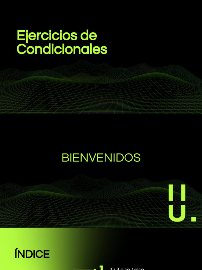 Ejercicios Condicionales | PDF | Color | Informática