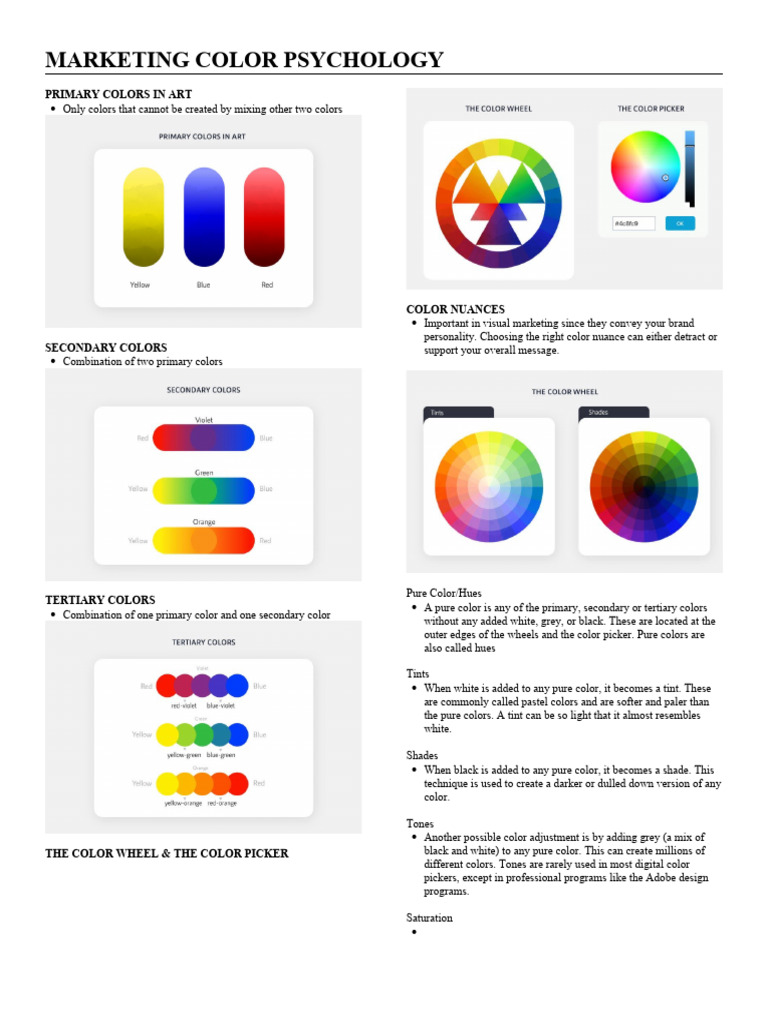 Primary Colors in Art | PDF | Color | Image Processing